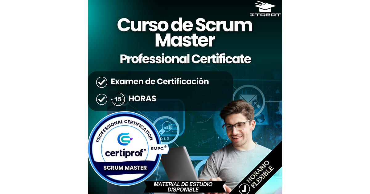 Curso de Scrum Master (incluye examen de certificación)