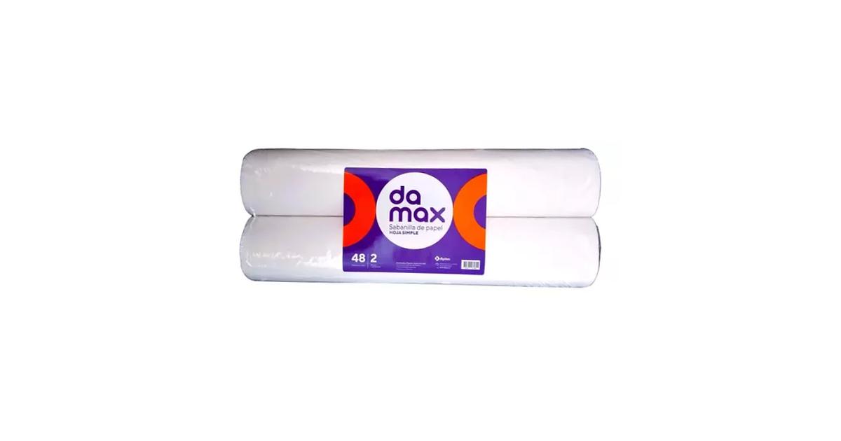 Sabanilla Papel 2x48 mts DaMax