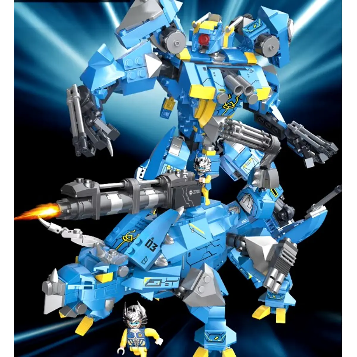 Robot Gigante Armable 595 pcs