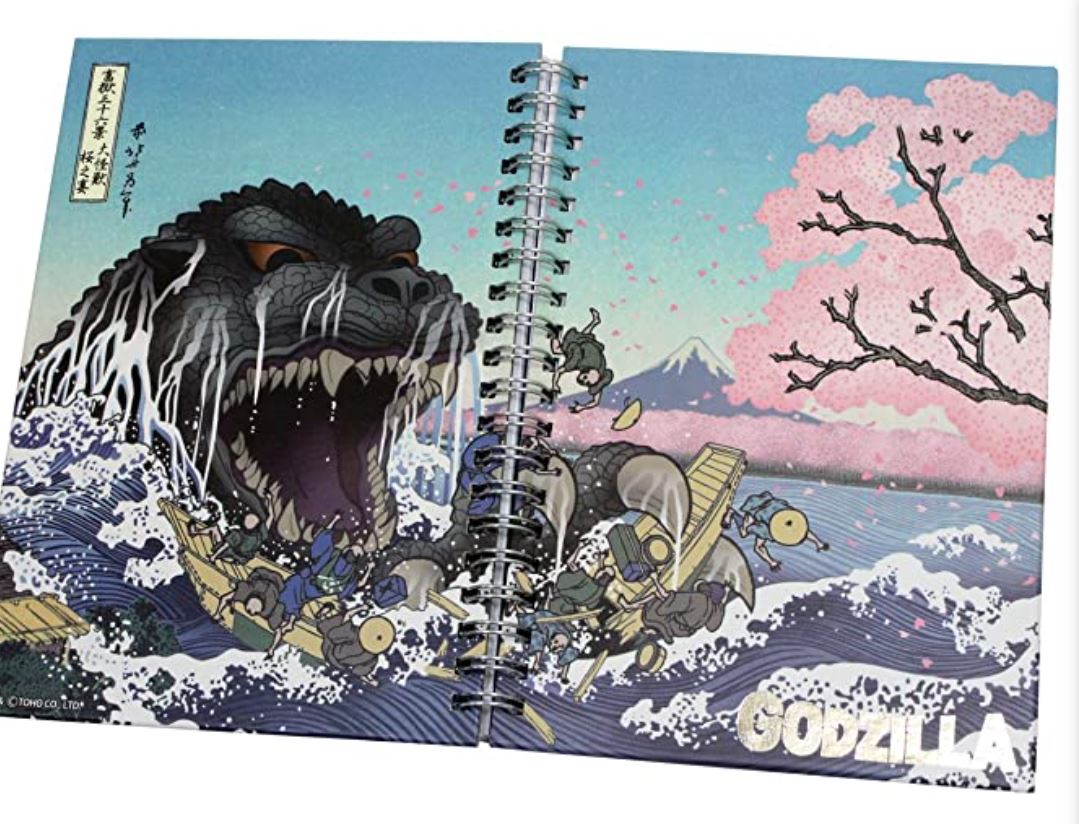 Godzilla Notebook Cherry Blossom