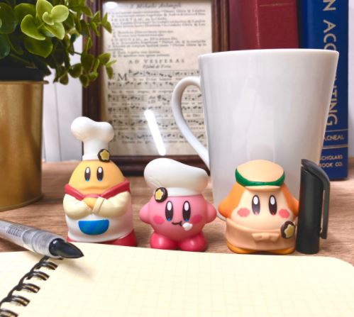 Figura Kirby Cafe Finger Puppet