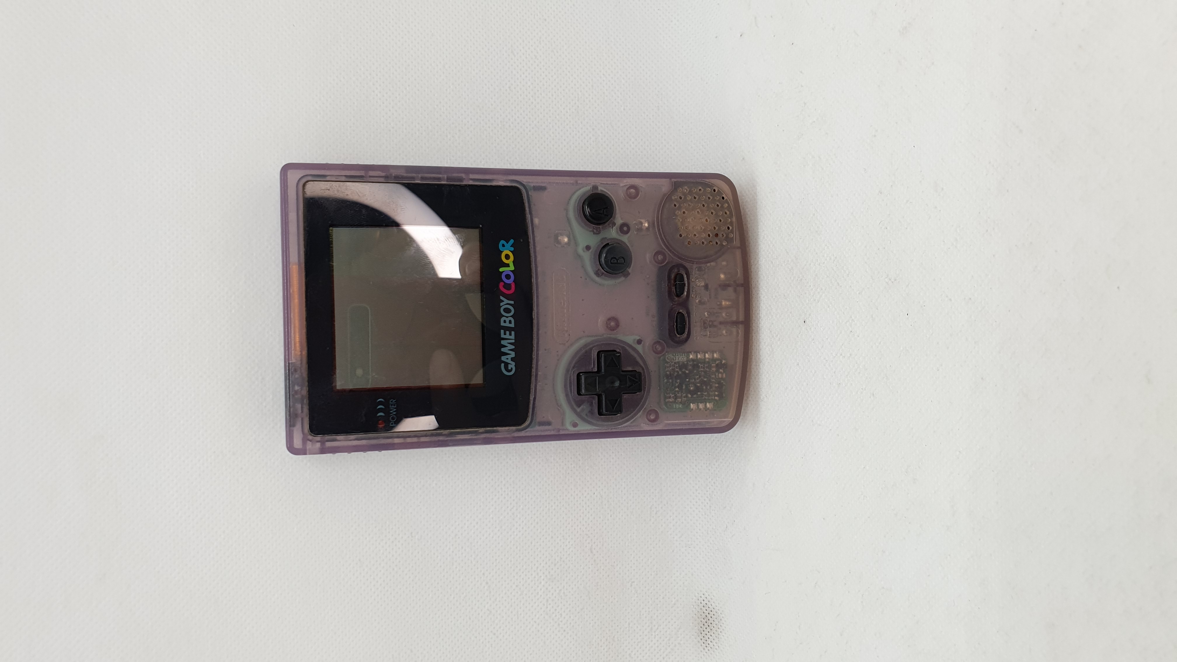 Game Boy Color Clear Purple