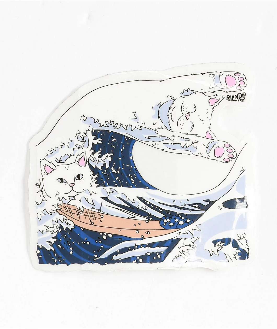 Sticker ﻿﻿RIPNDIP﻿ The Great Wave OF Nerm