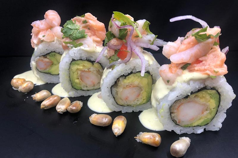 Ceviche Nikkei Roll