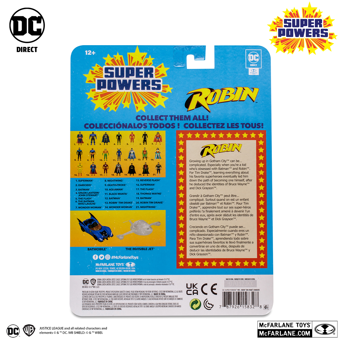 Robin Tim Drake Variant Super Powers