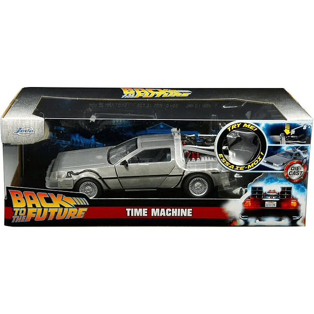 Delorean 1:24 Time Machine Back To The Future Part III