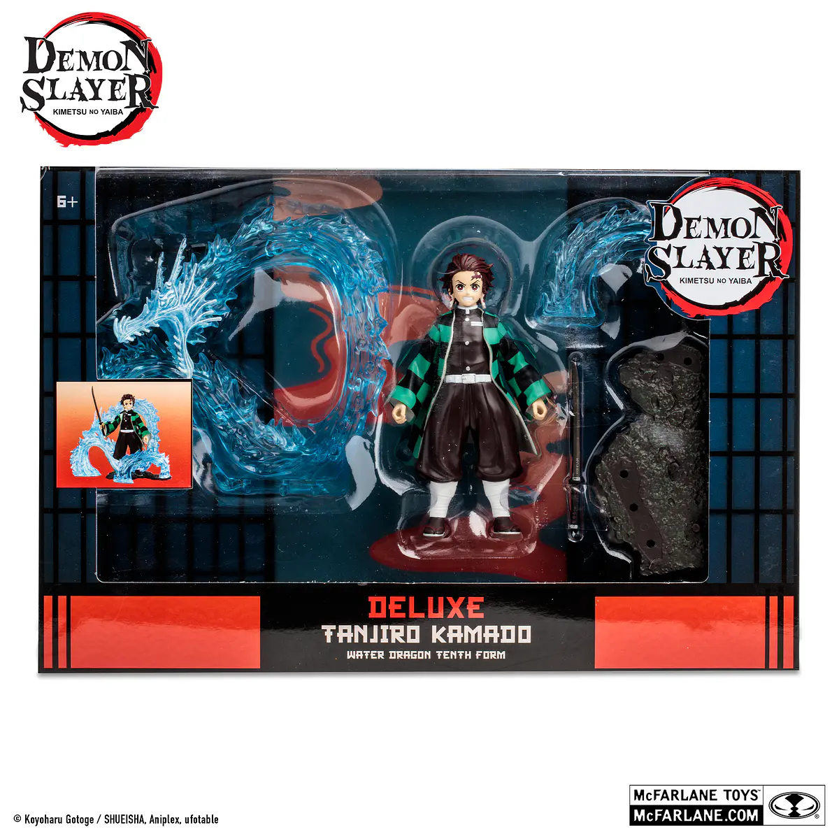 Tanjiro Kamado Water Dragon Tenth Form Deluxe 5 In