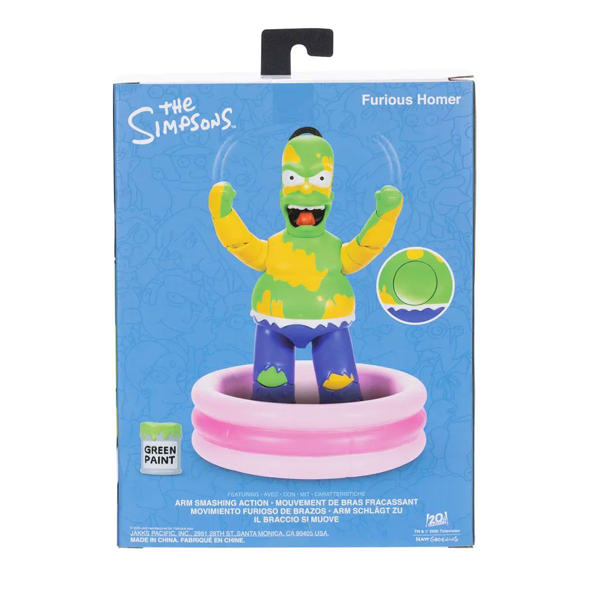 Homero Furioso 5 Pulgadas Los Simpsons