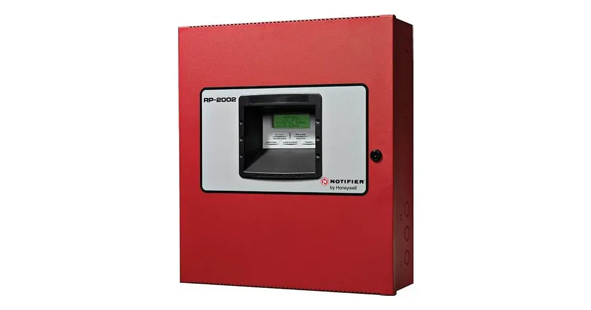Panel De Descarga NOTIFIER RP-2002E Convenciona 6 Zonas