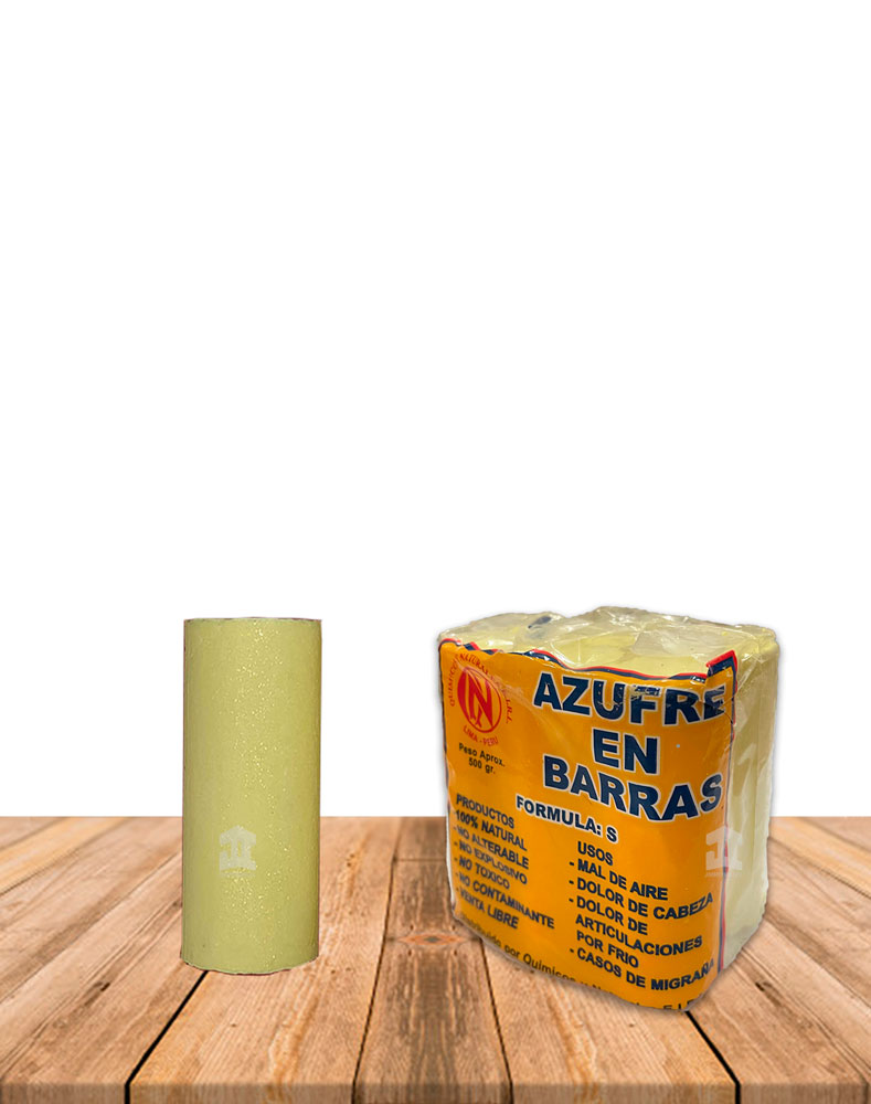Azufre en Barra 500gr