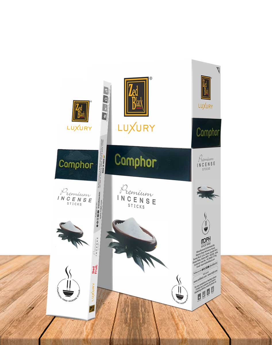 Incienso Zed Black Luxury Alcanfor | Jimmyindia | Chile