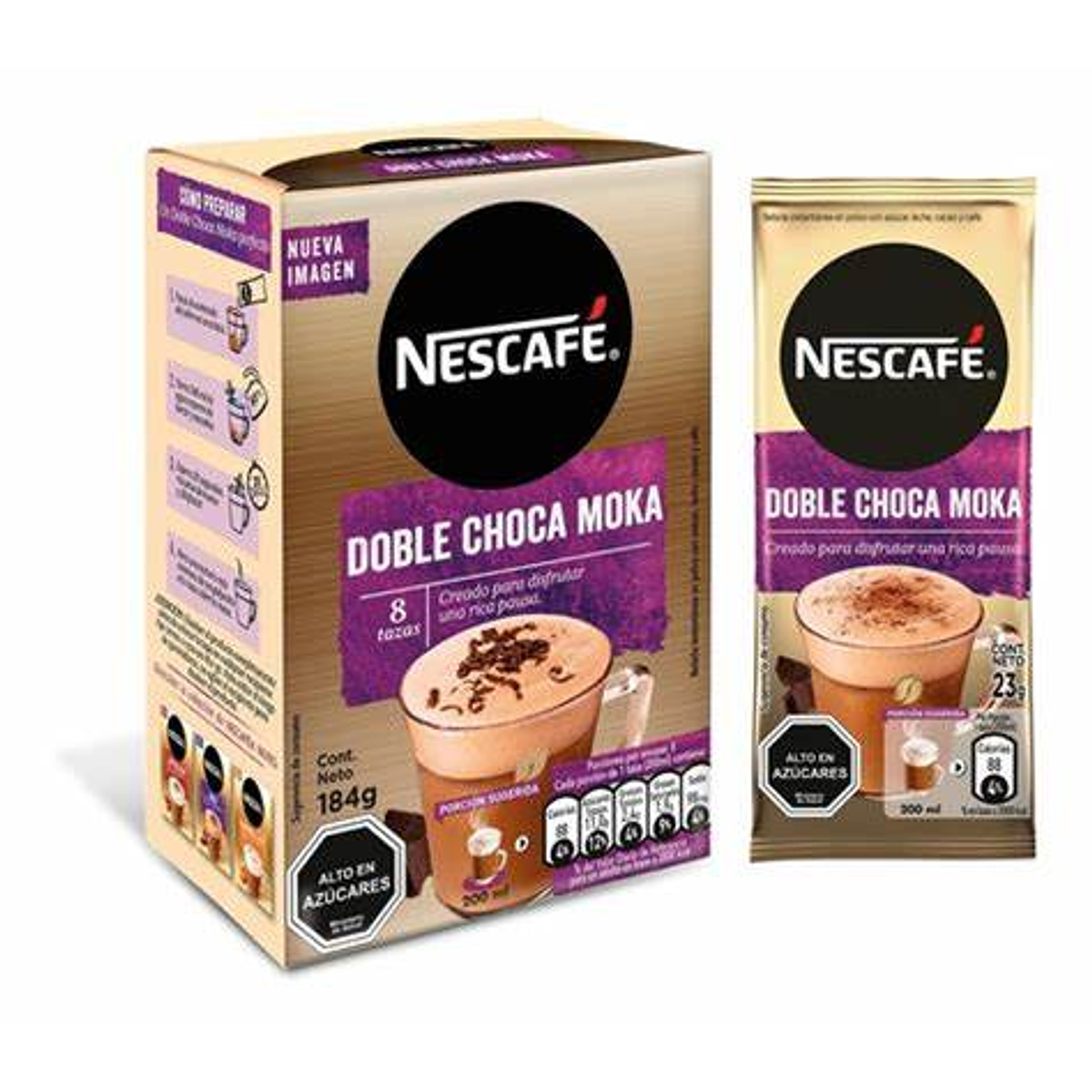 Nescafe Mocha dbl Choca N5 XR (8X23g)