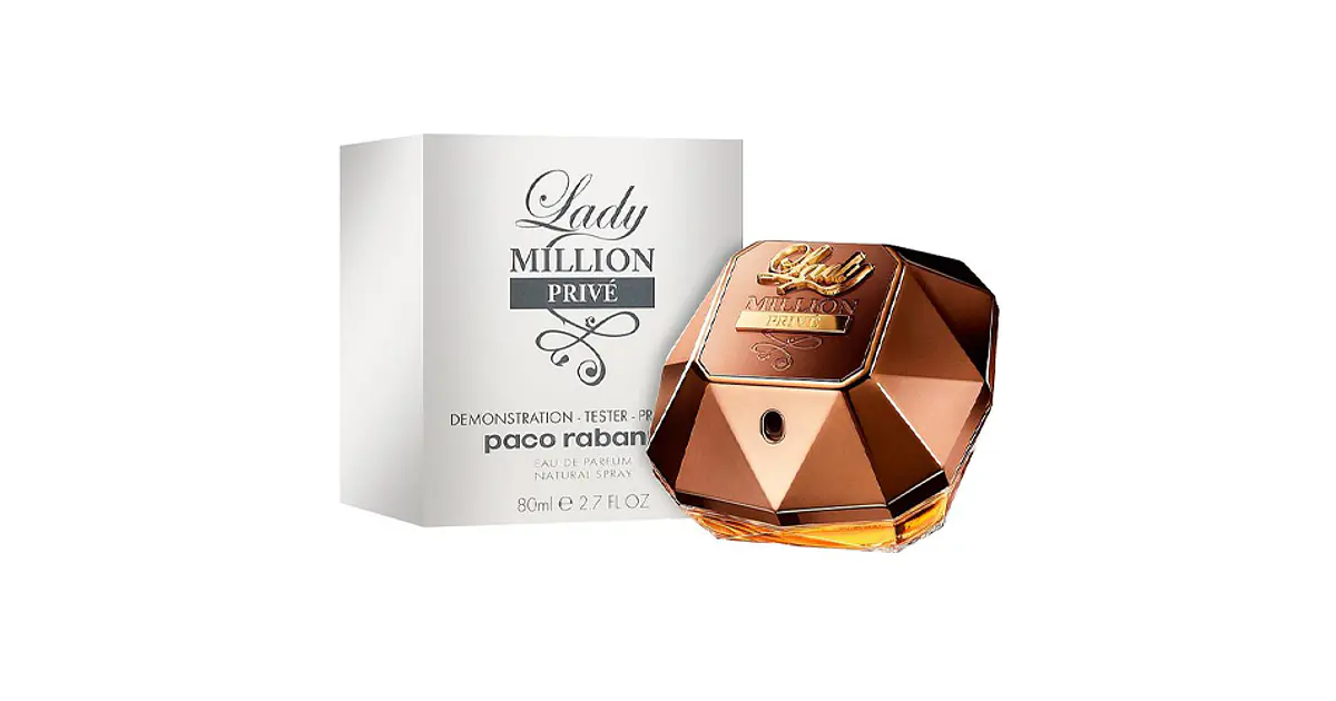 Tester Lady Million Prive de Paco Rabanne Edp 80ml Mujer