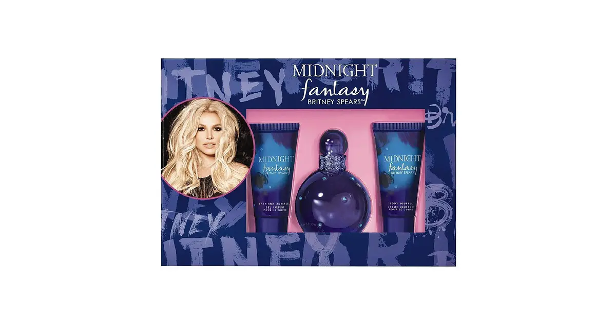 Fantasy Midnight Set EDP 100 ML + Shower Gel + Body Creme