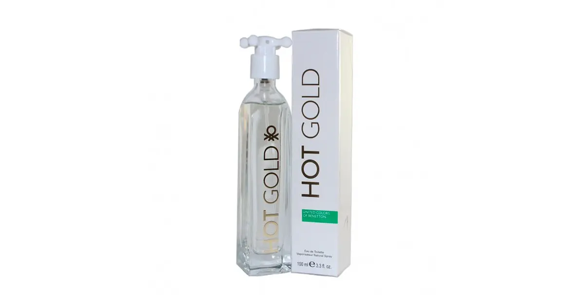 Benetton Hot Gold Edt 100 ml Mujer
