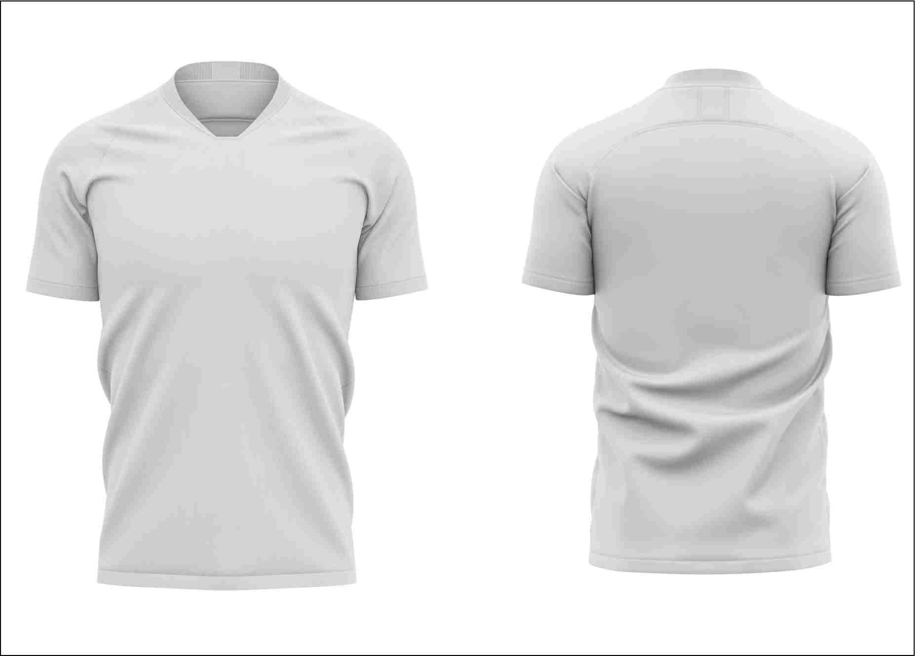 Mockup Nike raglan PSD