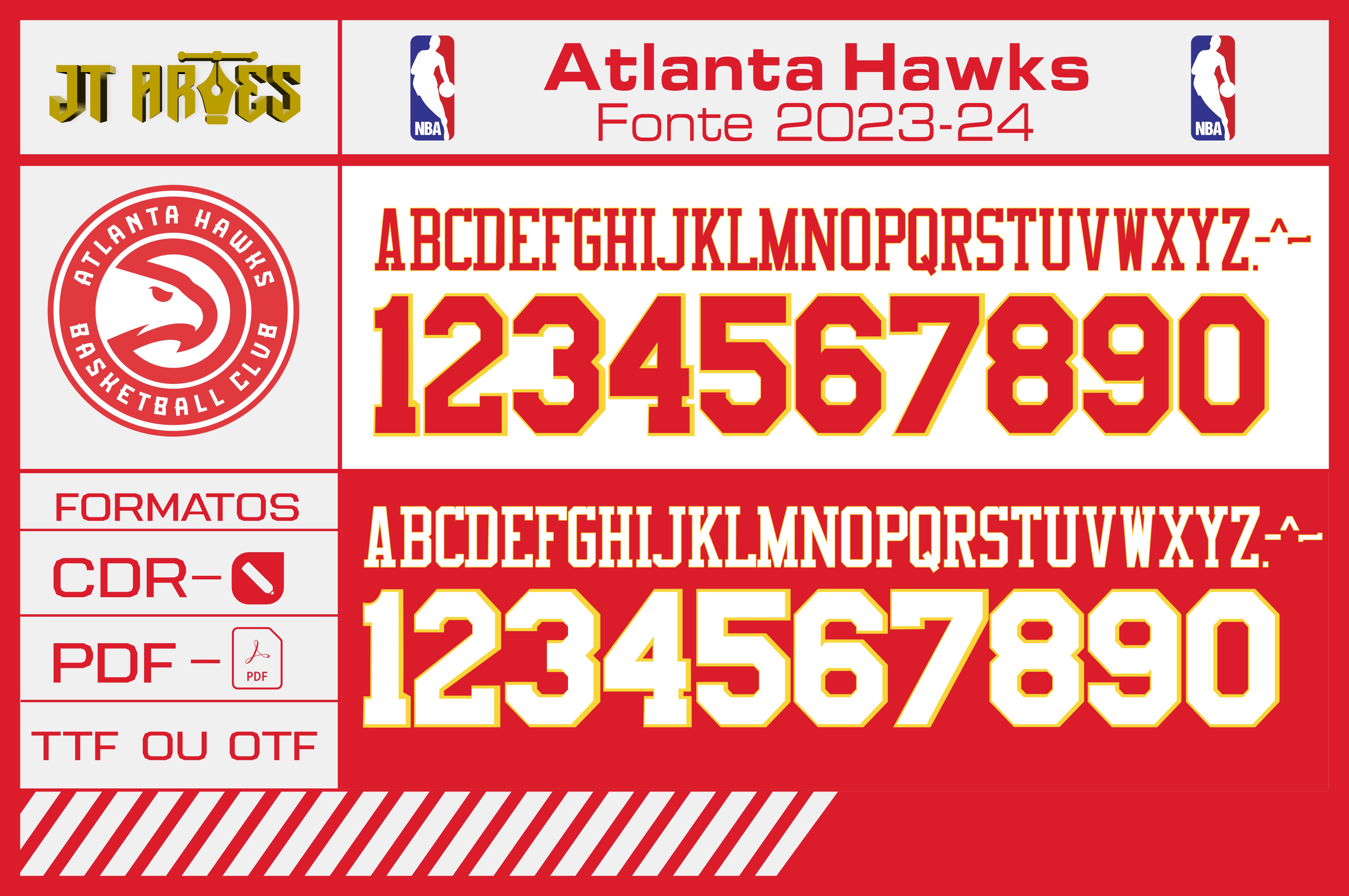 Fonte Atlanta Hawks 2023-2024