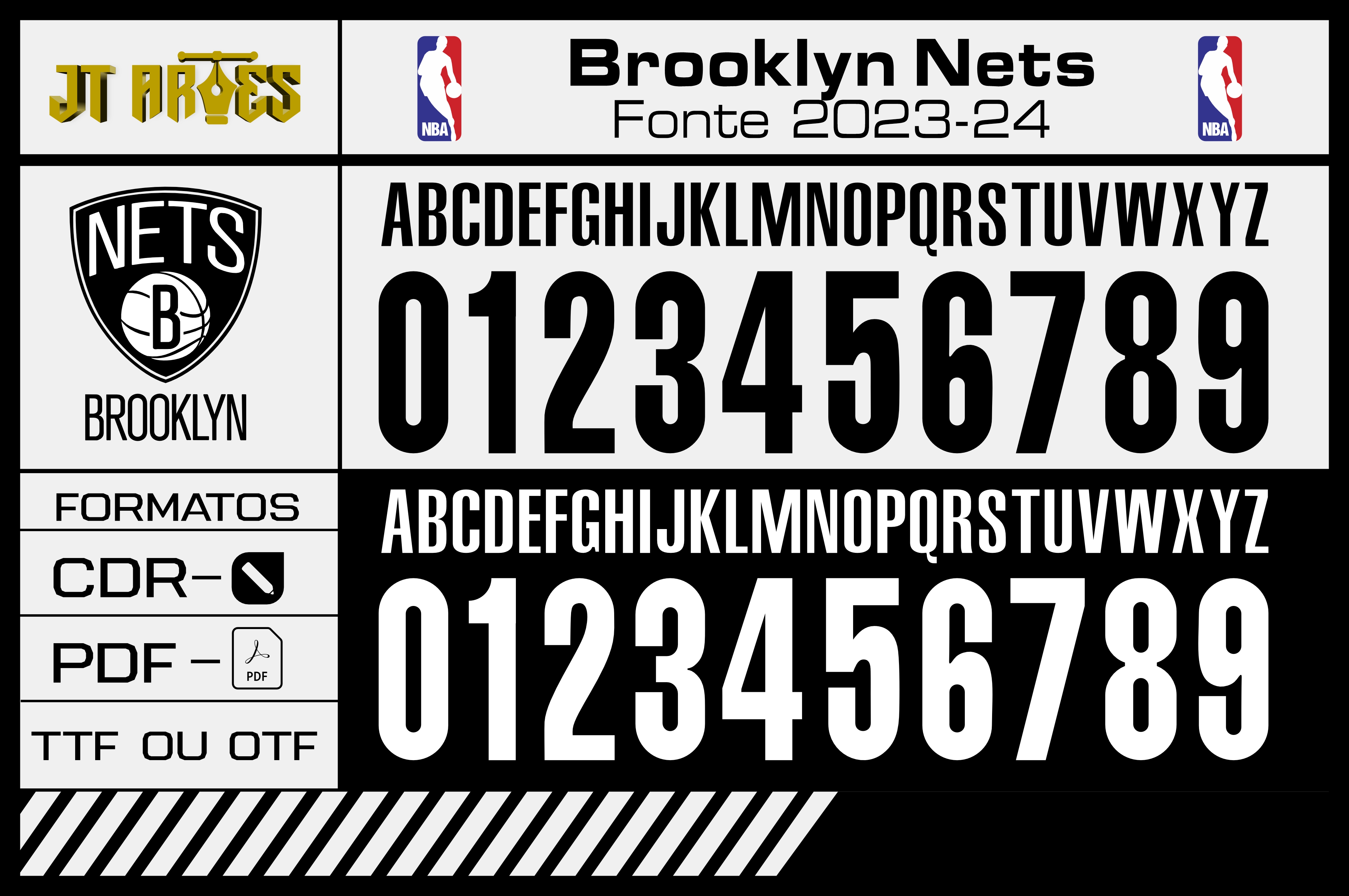 Fonte NBA Brooklyn Nets 2023-2024