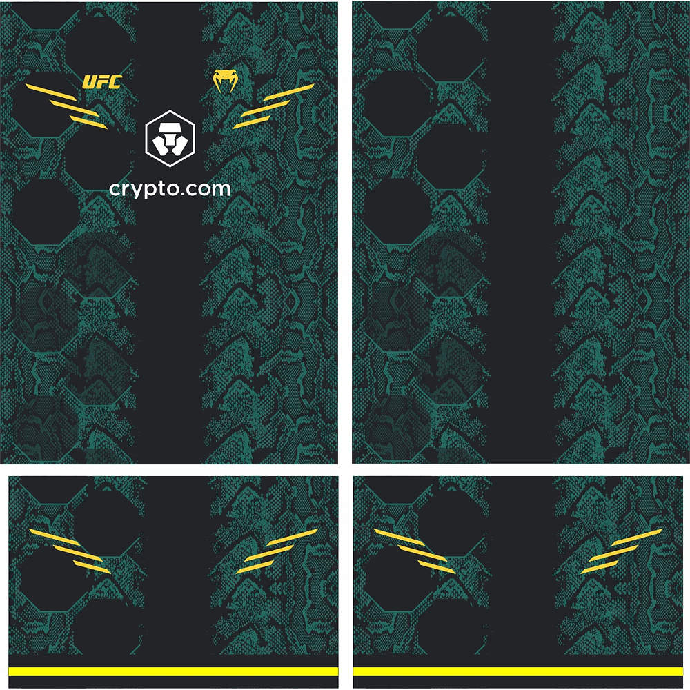 Arte Vetor Camisa Venum UFC Snake