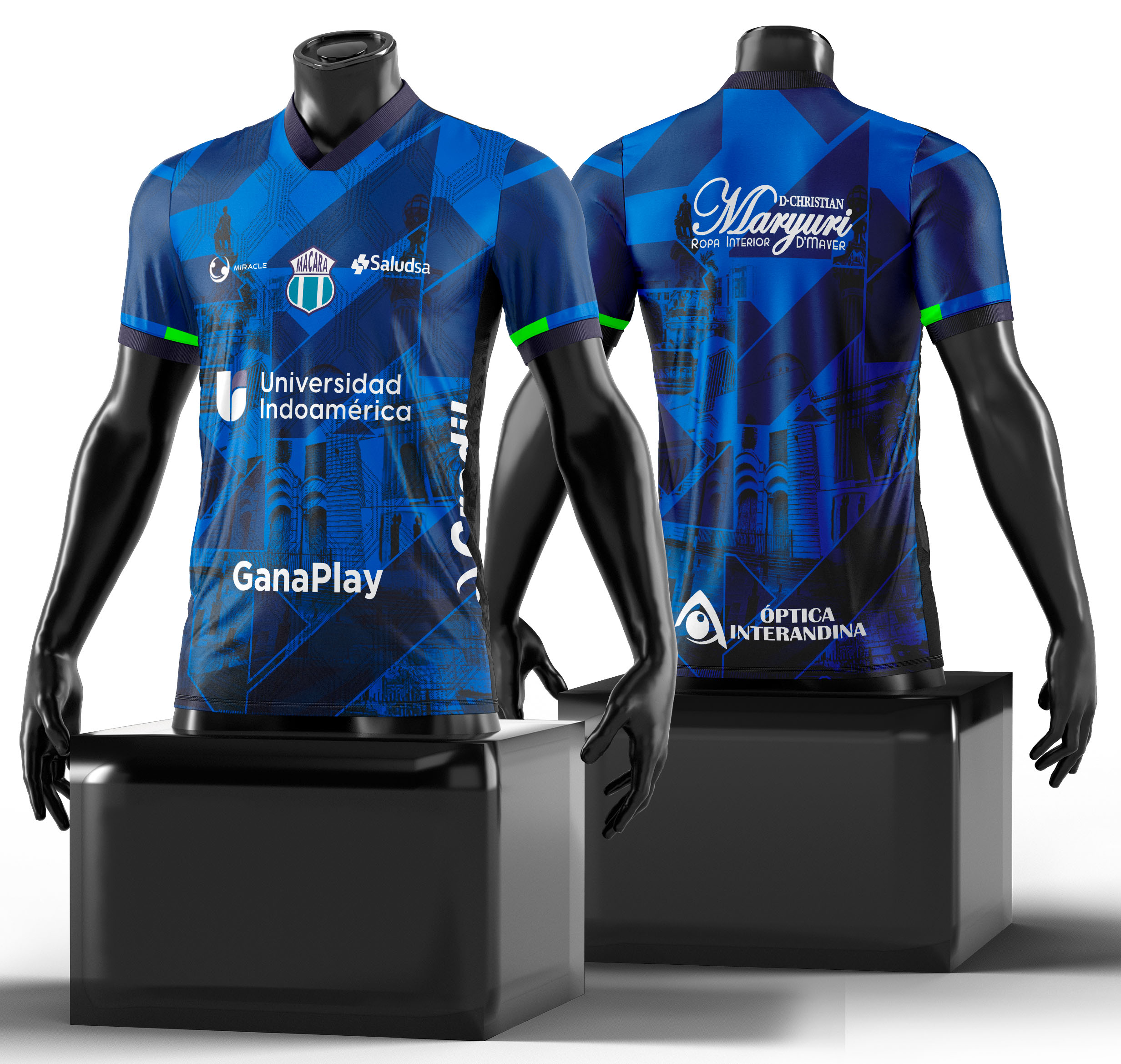 Arte Vetor Camisa CD Macara Thrid 2024-25