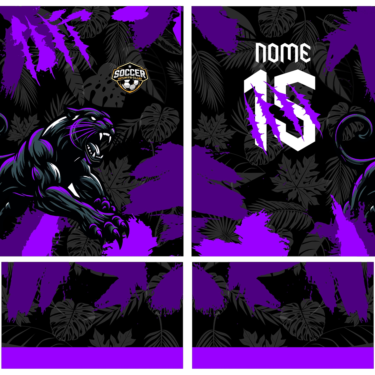 Arte Vetor Camisa InterClasse Pantera Mod-153