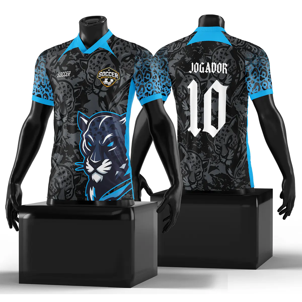 Arte Vetor Camisa Interclasse pantera Mod-166