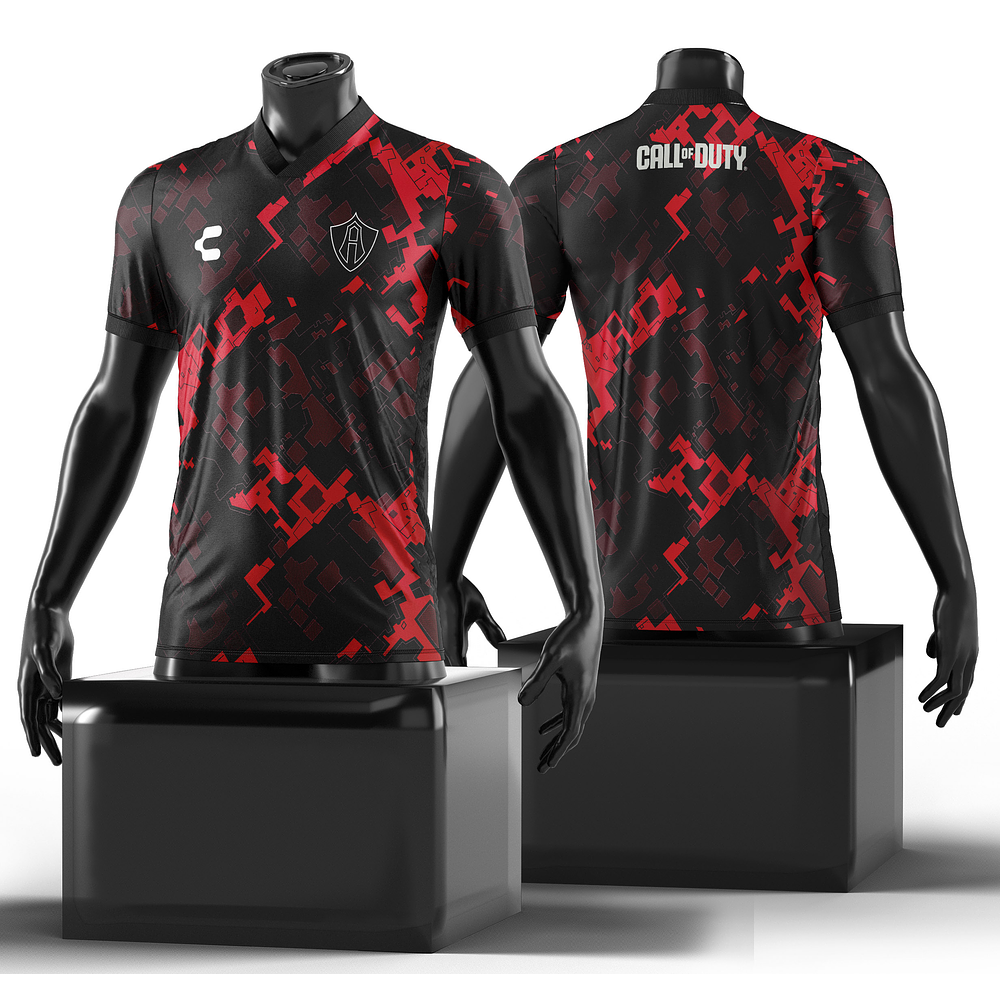 Arte Vetor Camisa Atlas Call of Duty x Charly