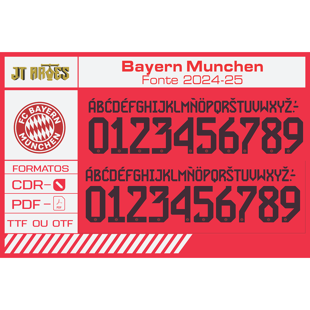 Fonte do Bayern Munchen 2024-25