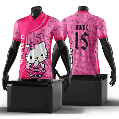 Arte Vetor Camisa hello kitty