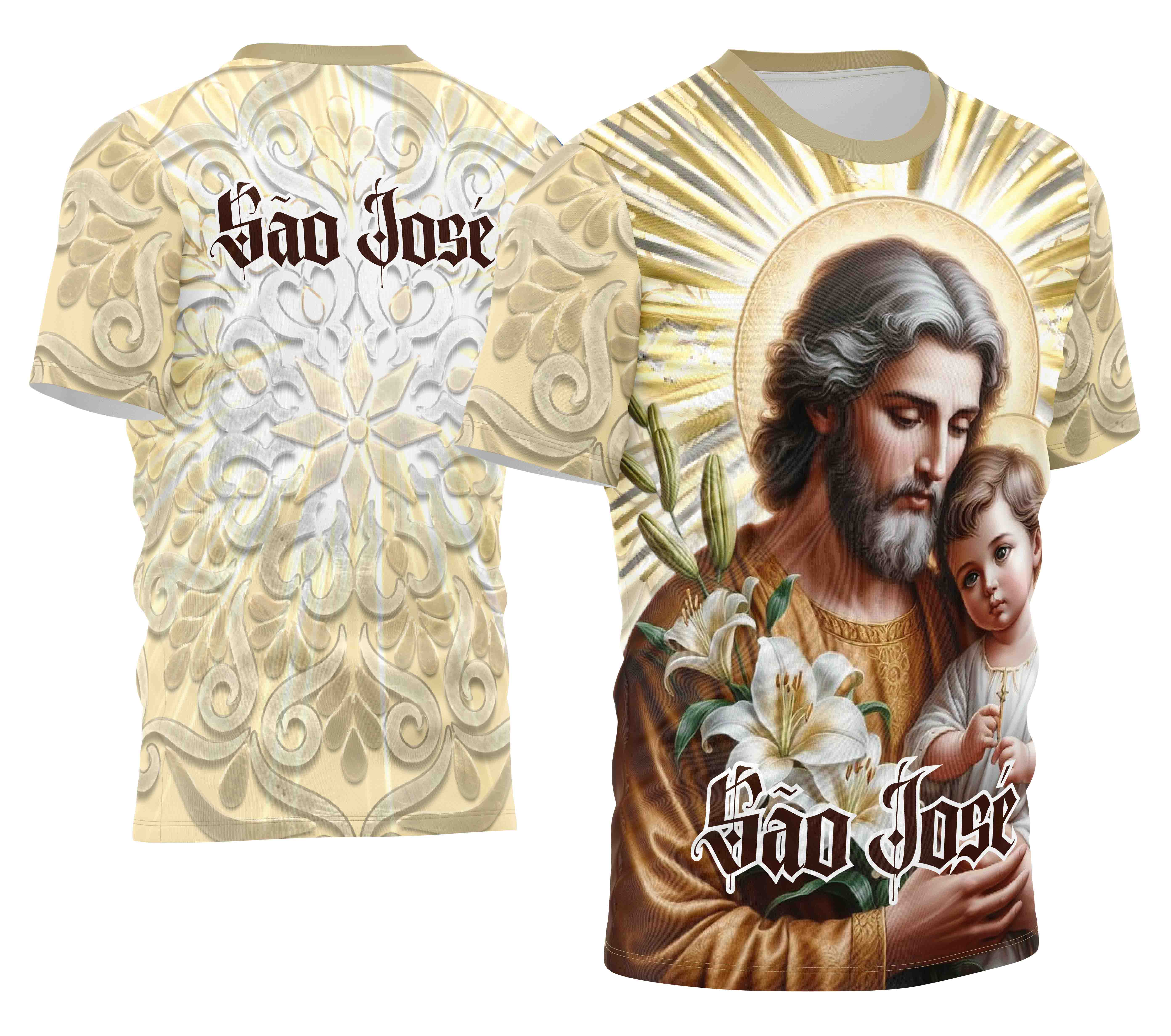 Arte Vetor estampa São José Mod-34