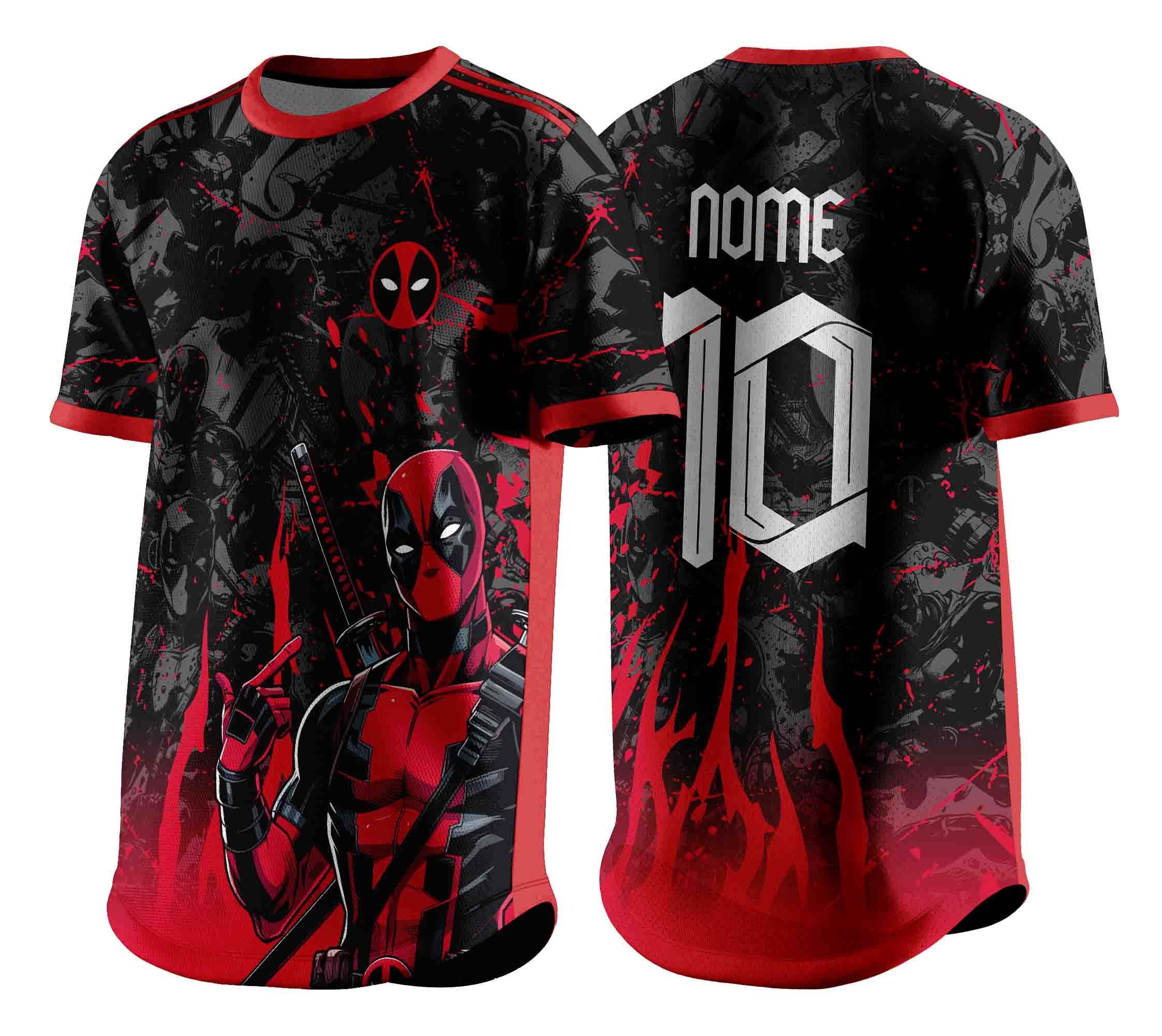 Arte Vetor Camisa InterClasse Deadpool 376