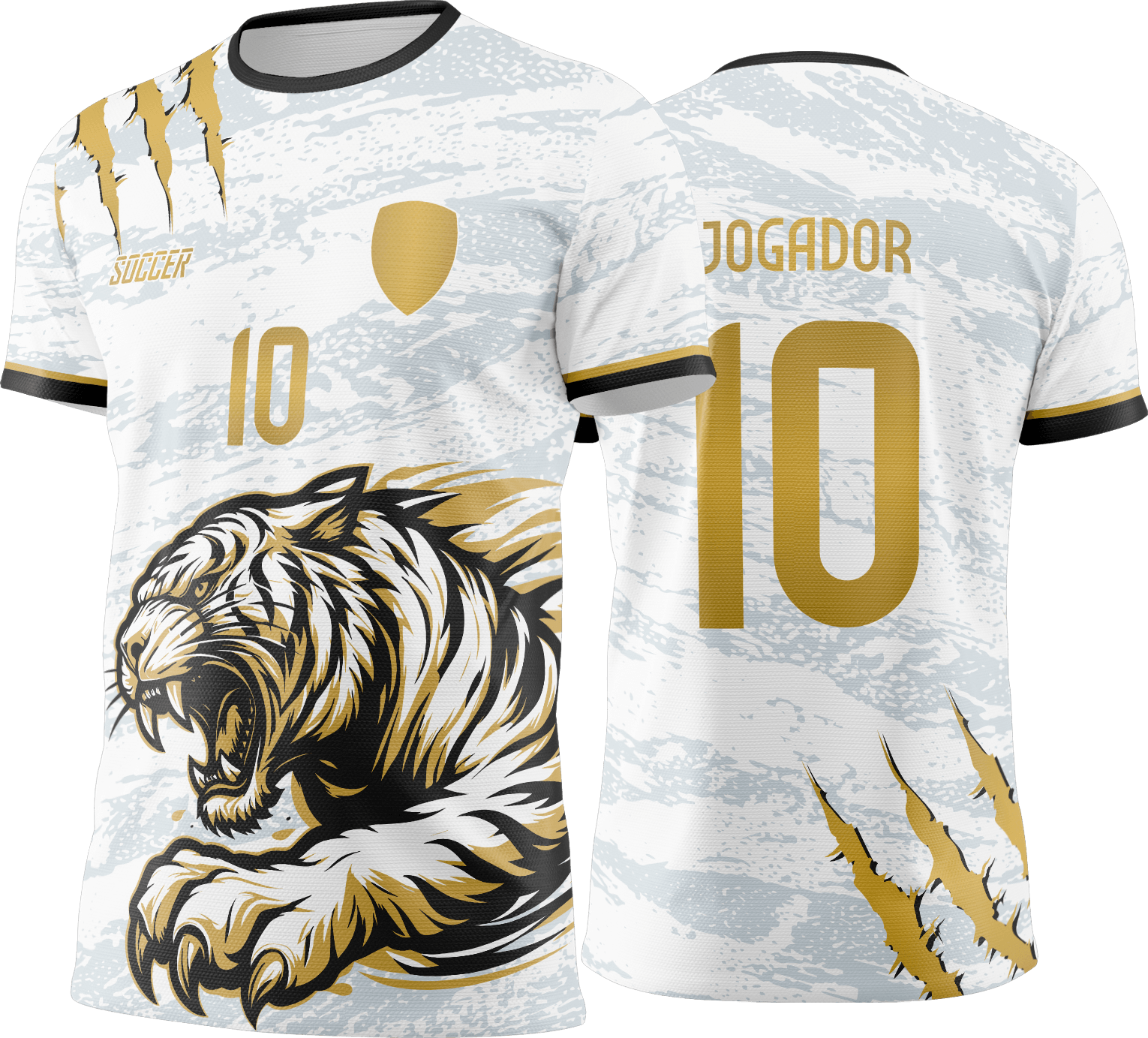 Arte Vetor Camisa Interclasse Tigre Mod-433