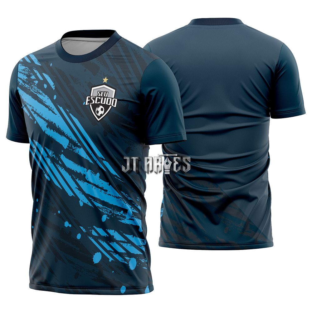 Arte Vetor Camisa Futebol Amador Mod-248