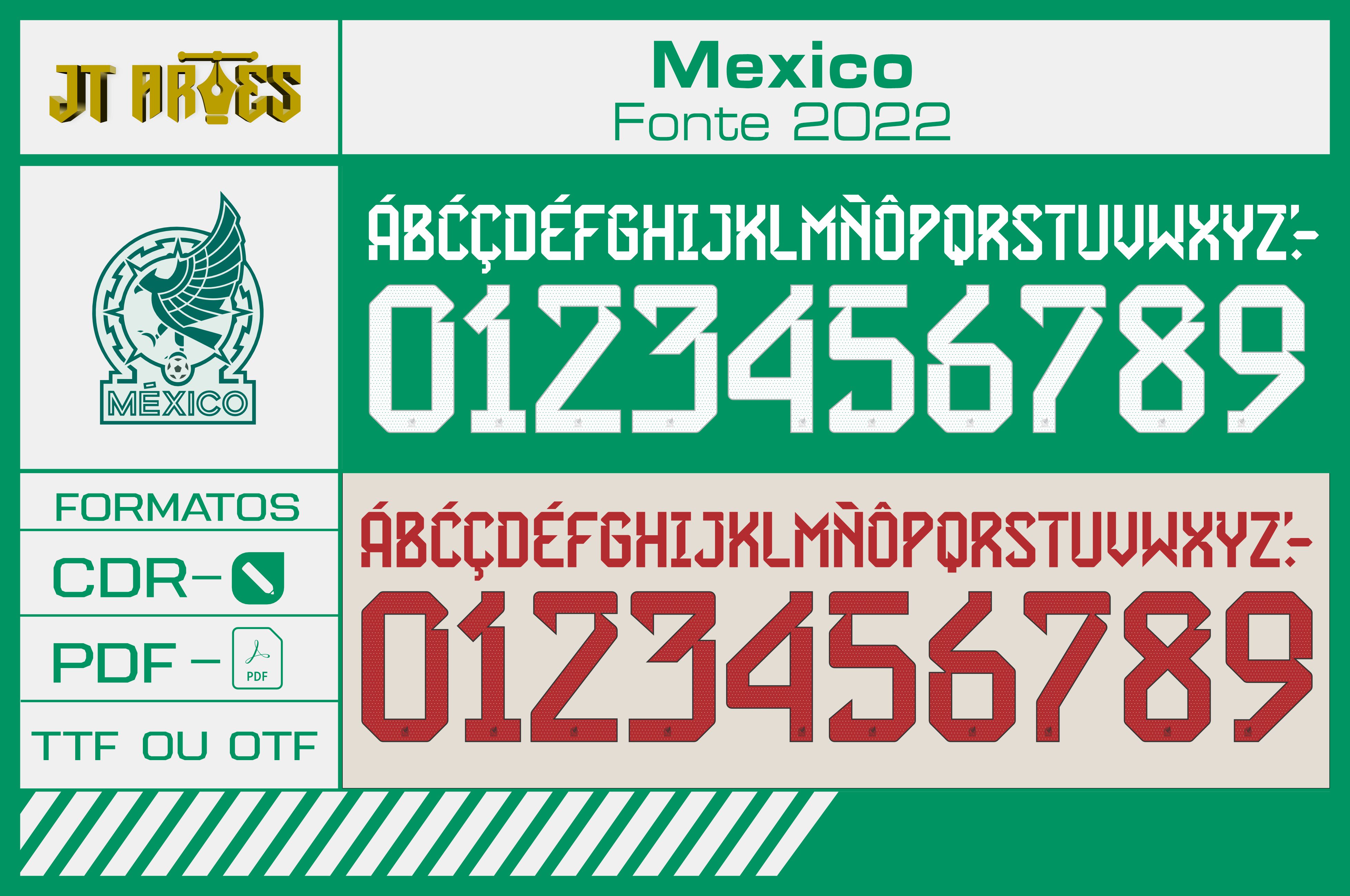 Fonte Mexico WC 2022
