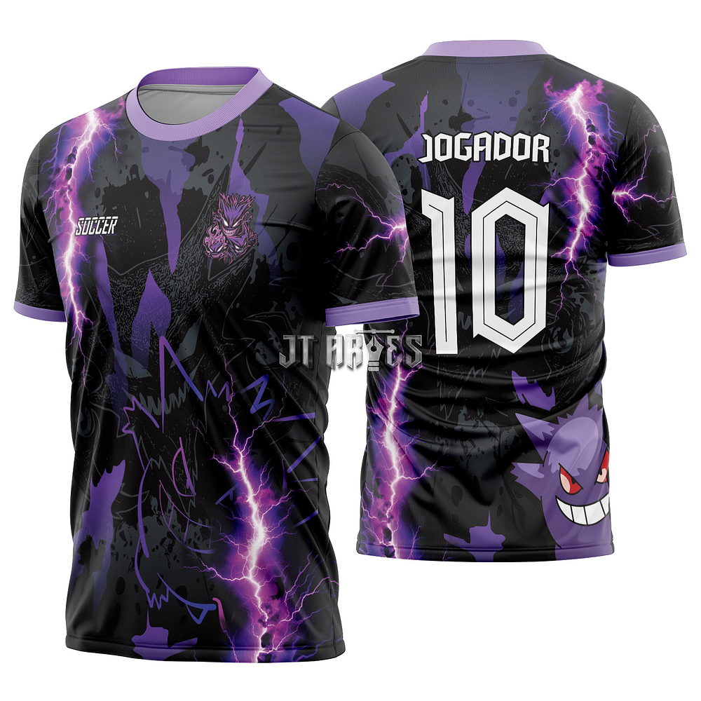 Arte Vetor Camisa Interclasse Pokemon 558