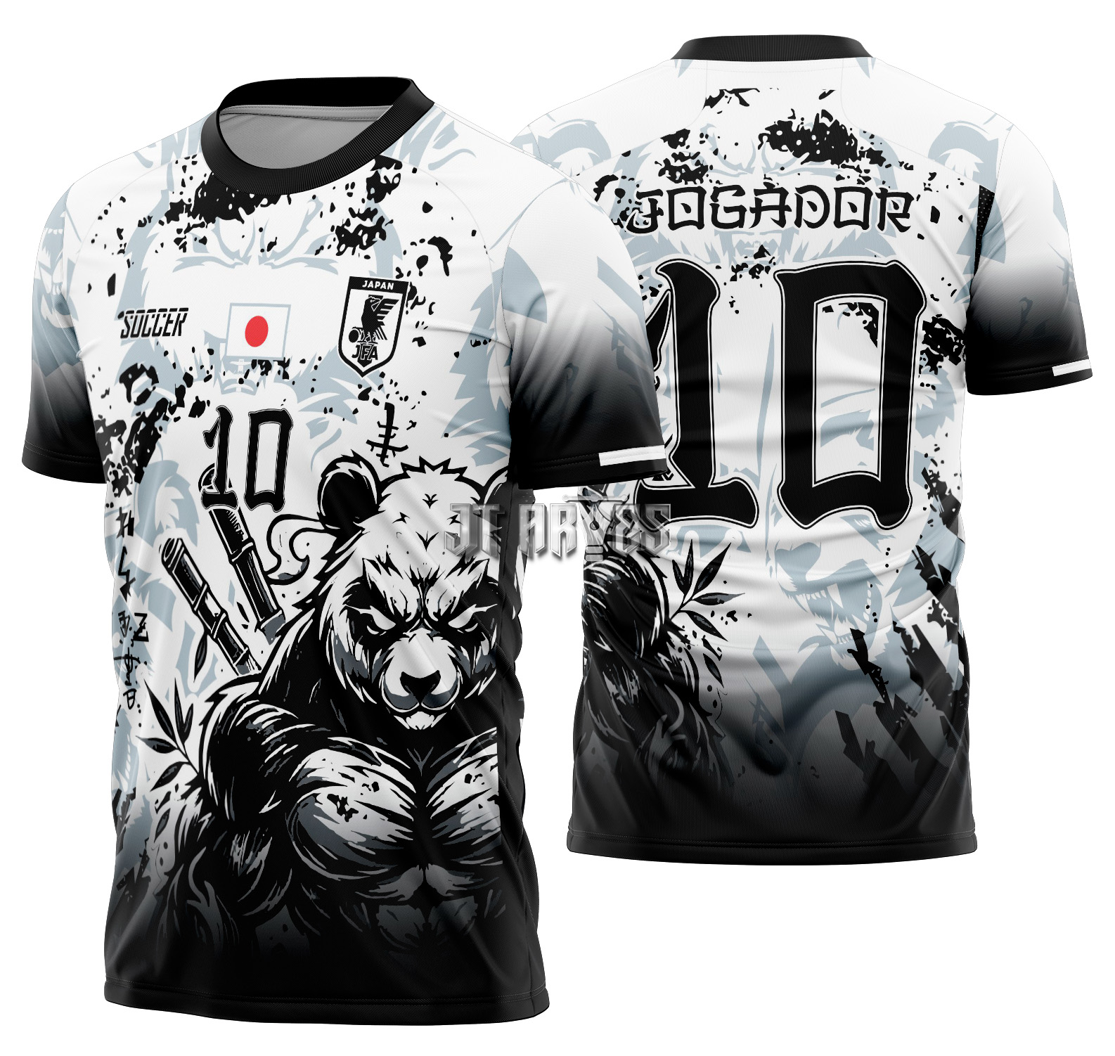 Arte Vetor Camisa Interclasse Panda Mod-588