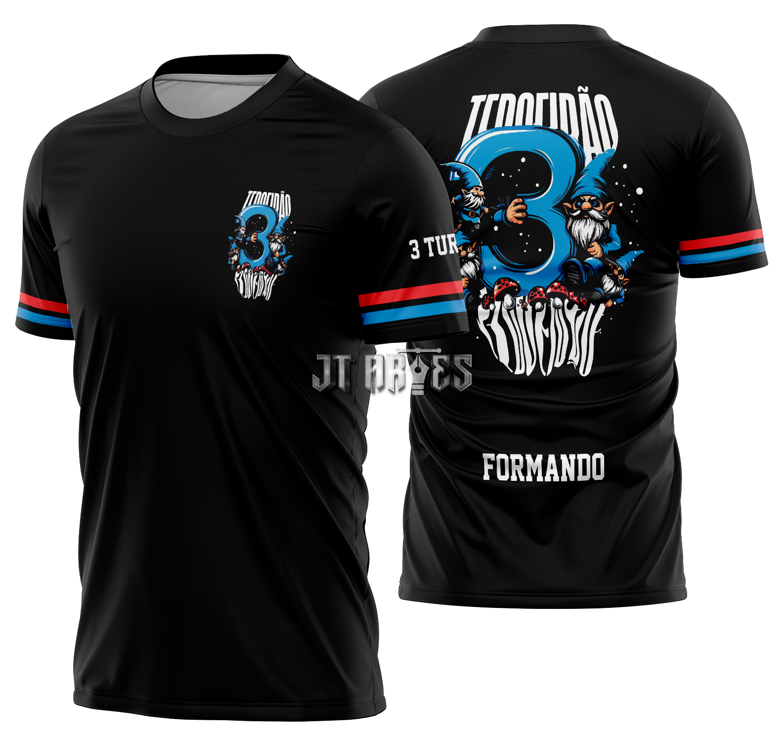 Arte Vetor Camisa Terceirão Duende Mod-279