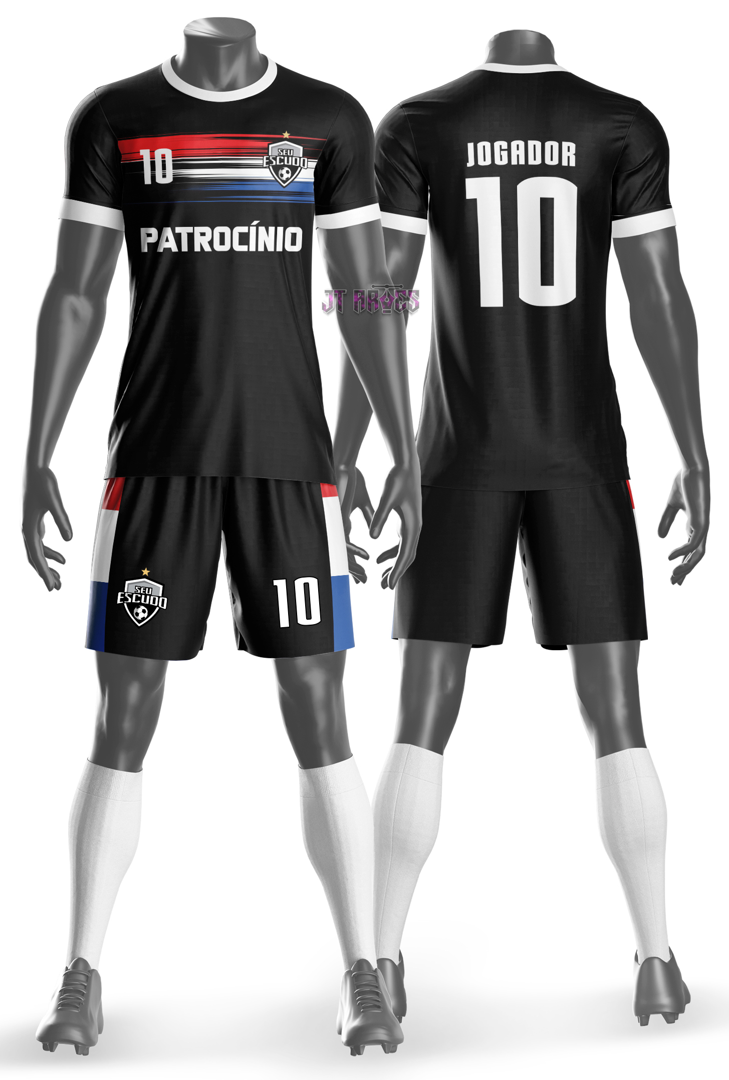 Arte Vetor Camisa Template Esportivo 114