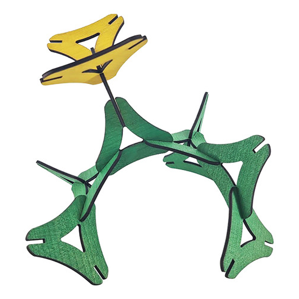 Tri 24 Juego De Madera Armable