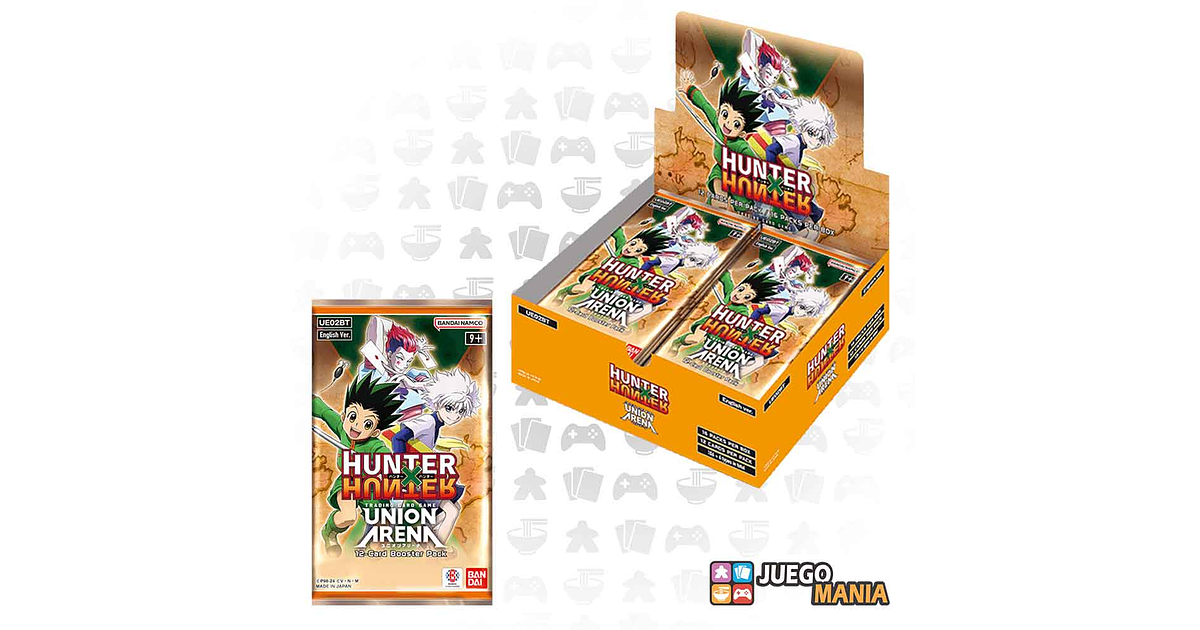 Union Arena Booster Box : Hunter X Hunter [UE02BT]