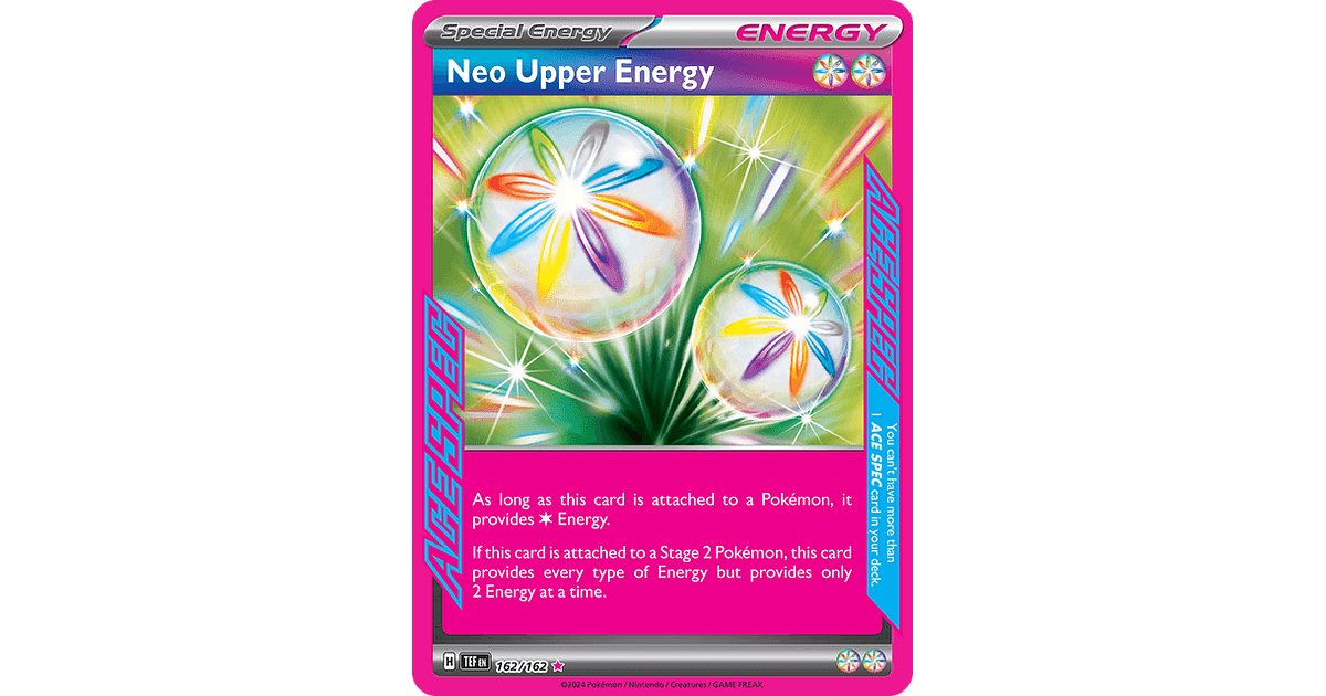 Neo Upper Energy TEF 162/162 Ace Spec