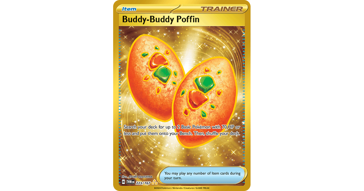 Buddy Buddy Poffin TWM 223/167 Gold