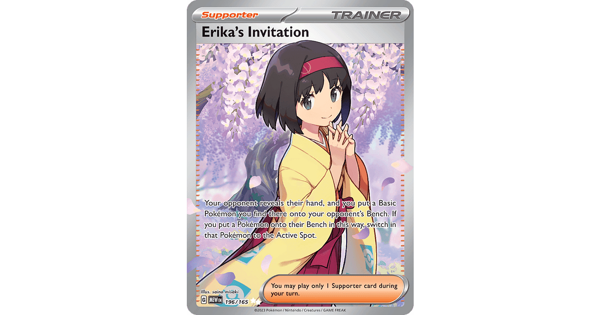 Erika's Invitation MEW 196/165