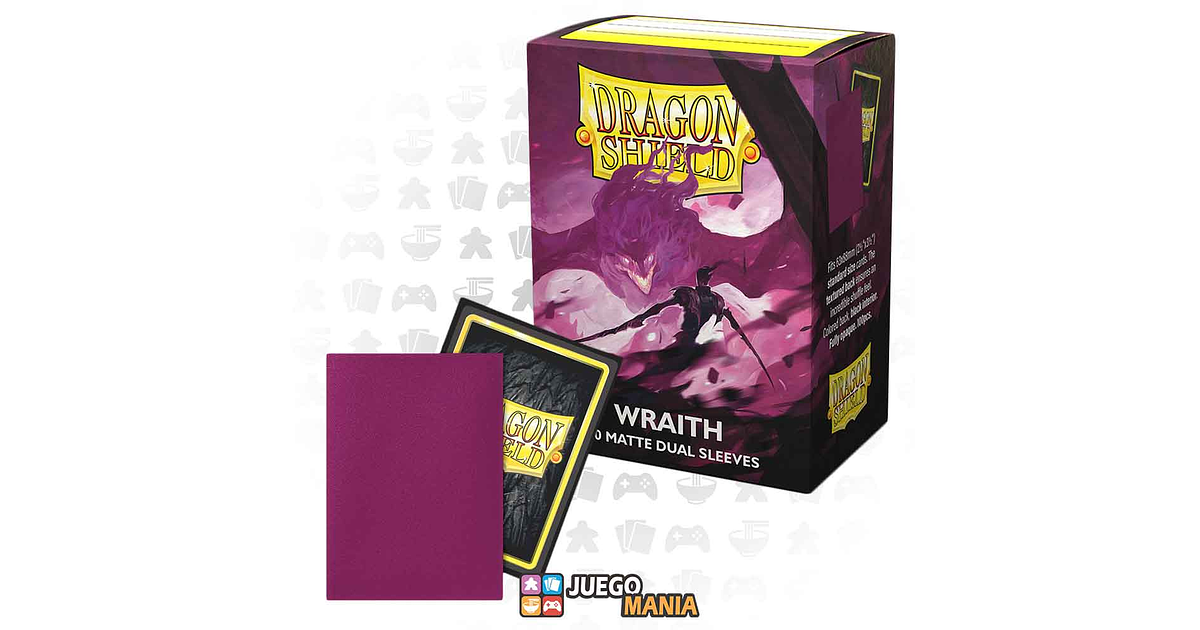 Dragon Shield Protector Standard Dual Matte - WRAITH (100u)