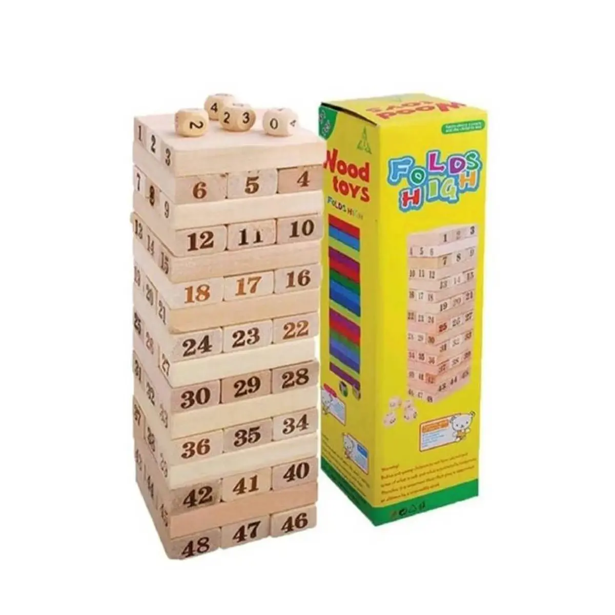 Fold High - Jenga Numérico