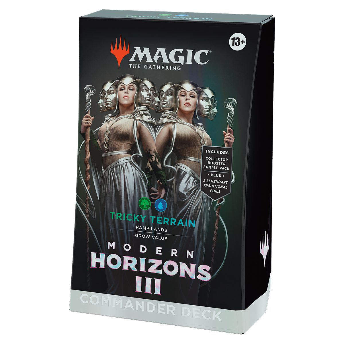 MH3: Tricky Terrain Commander Deck MAGIC THE GATHERING