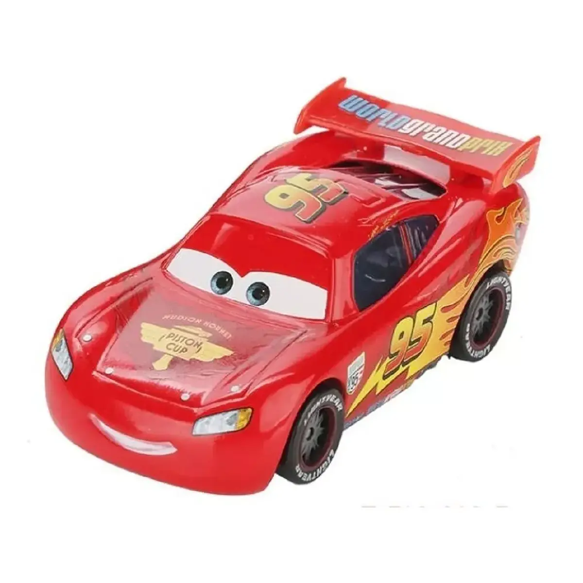 DISNEY PIXAR CARS DE AUTOS BASICOS 1:55 Rayo Mcqueen Llantas