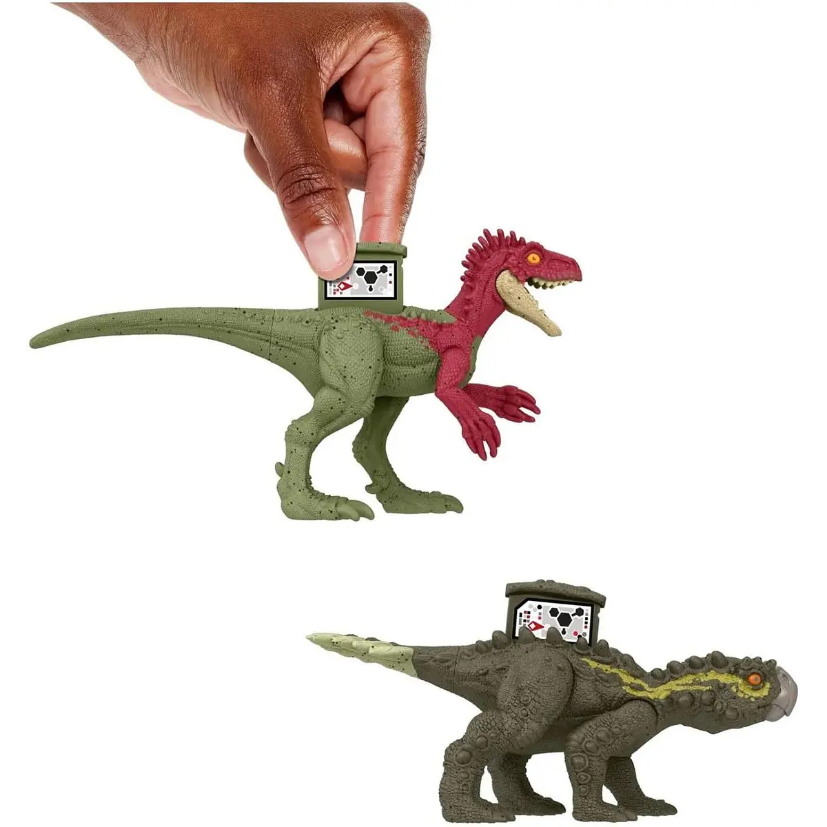 Jurassic World Epic Evolution Pack Eoraptor Vs Stegouros