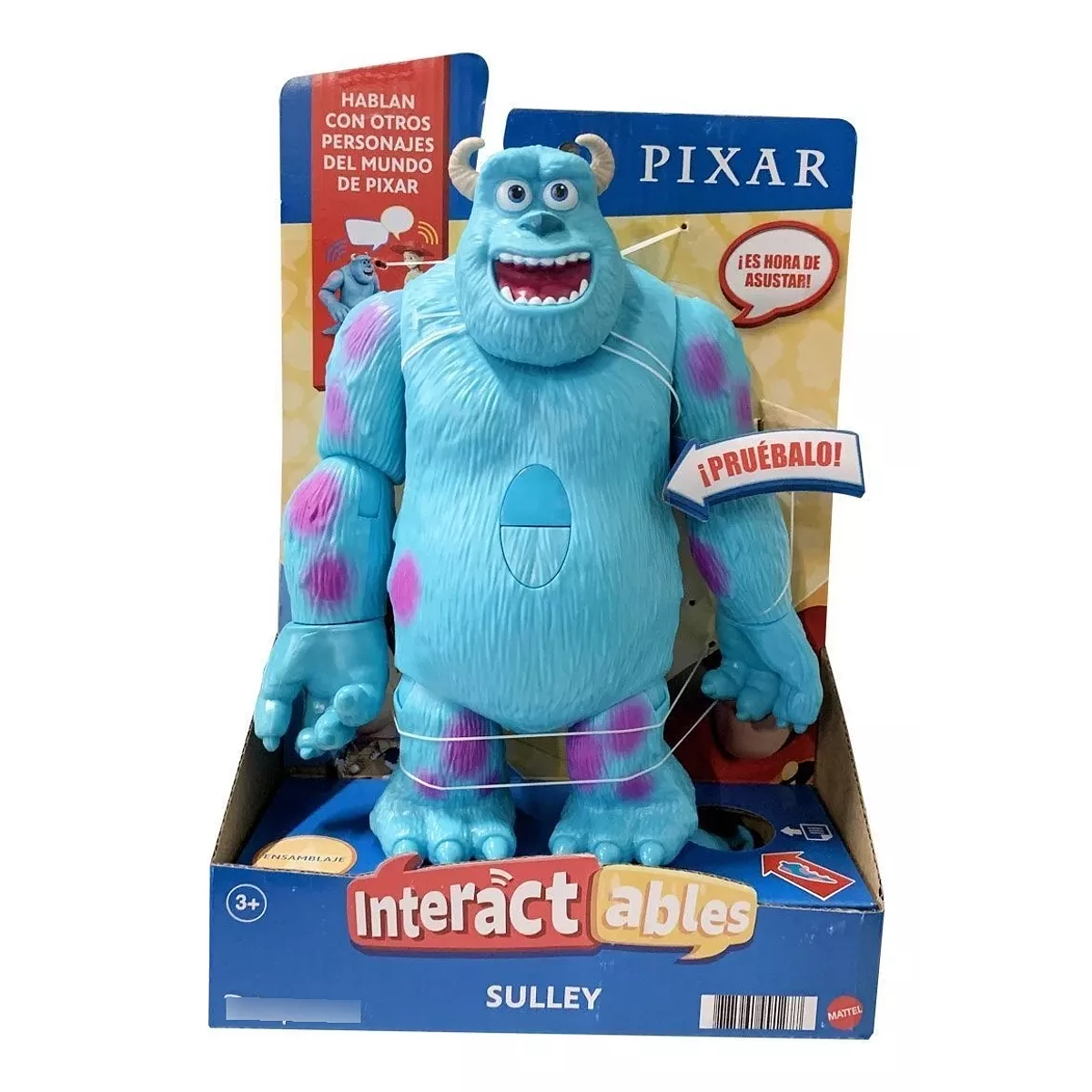 Monsters Inc Sulley Interactivo Disney Pixar 20 Cm Español