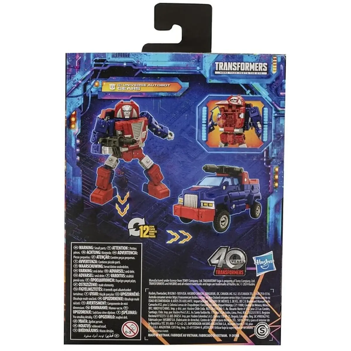 (Restock 1) Gears G1 Universe Autobot - Transformers Legacy